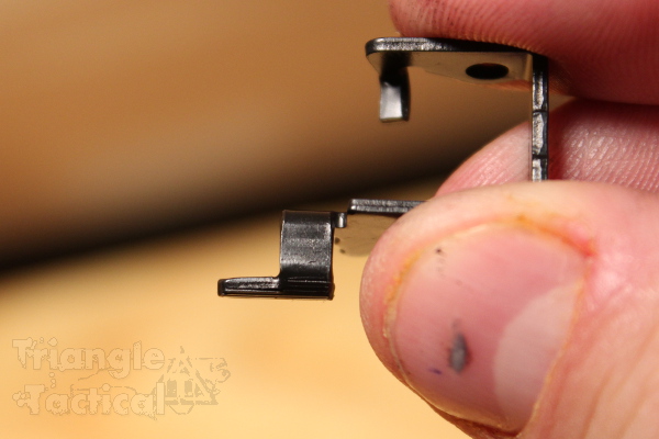 Extended S&W Shield Safety Prototyping - Triangle Tactical